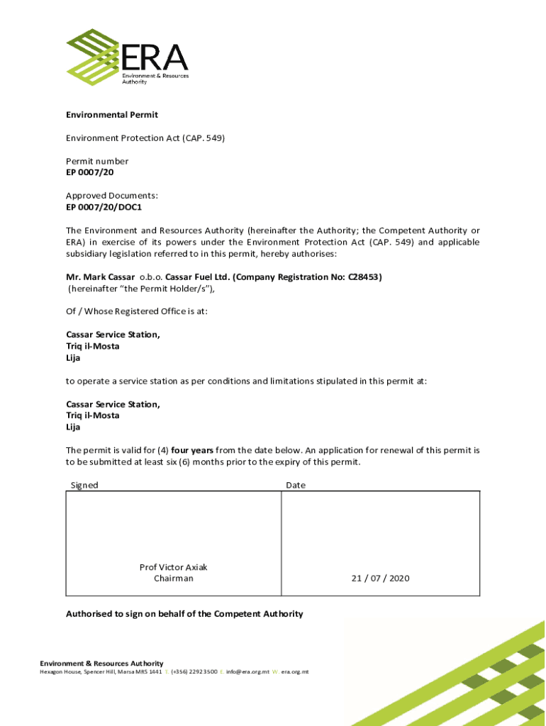 Fillable Online era org EP 0007/20/DOC1 The Envi Fax Email Print - pdfFiller