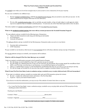 Fillable Online Reg E Opt In Form Fax Email Print - pdfFiller