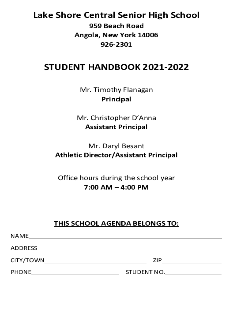 Fillable Online Lake Shore Central School District Reopening Plan July 31 ... Fax Email Print ...