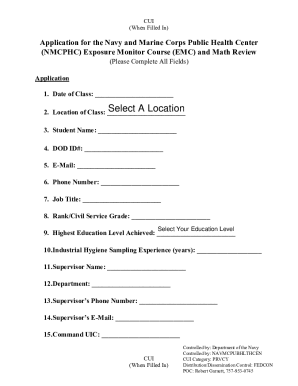 Fillable Online Controlled Unclassified Information (CUI) Training ...