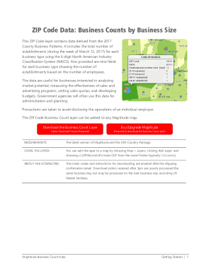 Fillable Online How Do I Map Businesses by ZIP Code? Fax Email Print ...