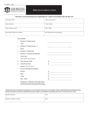 Fillable Online Raffle (Playing Card Progressive Raffle) - Directive No. ... Fax Email Print ...