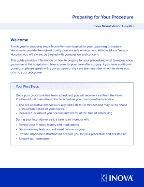 Fillable Online Fairfax Hospital Neuroscience Services - Inova Health ...