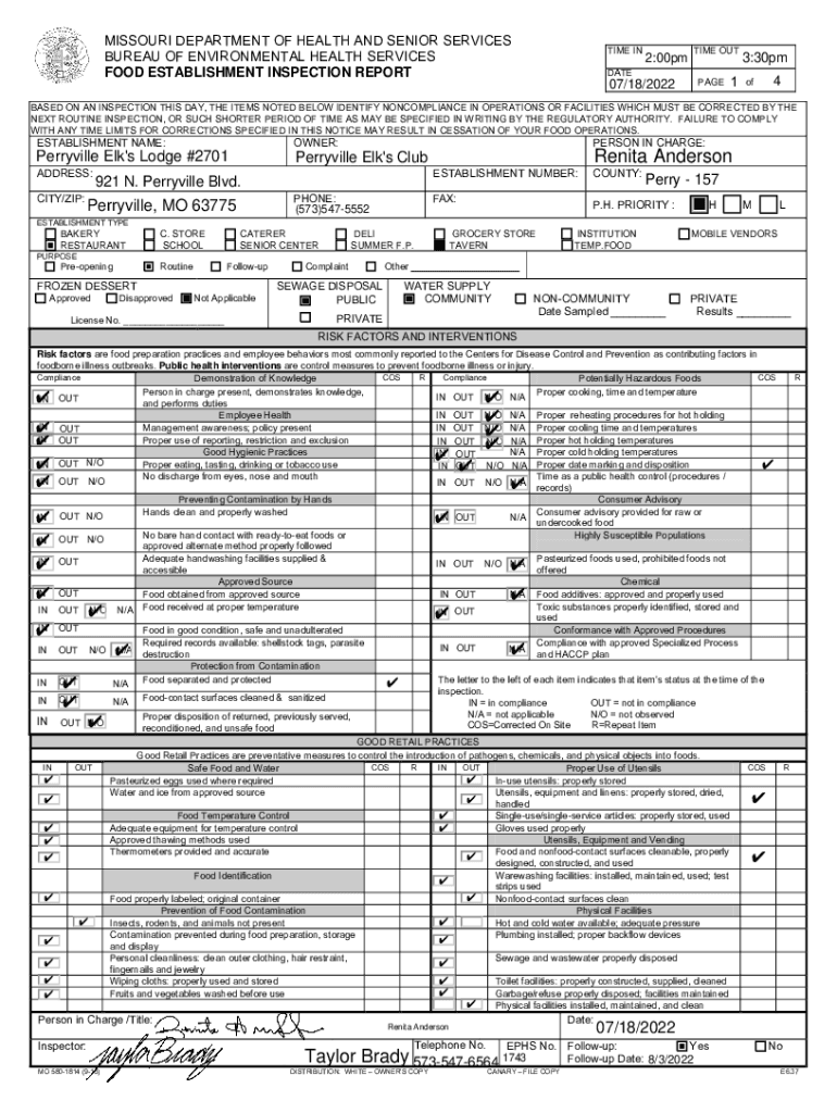 Fillable Online Perryville Elk's Lodge #2701 Fax Email Print - pdfFiller