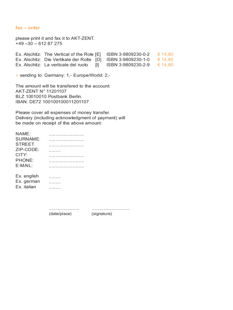 Fillable Online The Vertical of the Role: A method for the actor's self- ... Fax Email Print ...