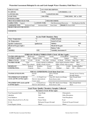 Fillable Online Environmental Monitoring Plan Fax Email Print - pdfFiller