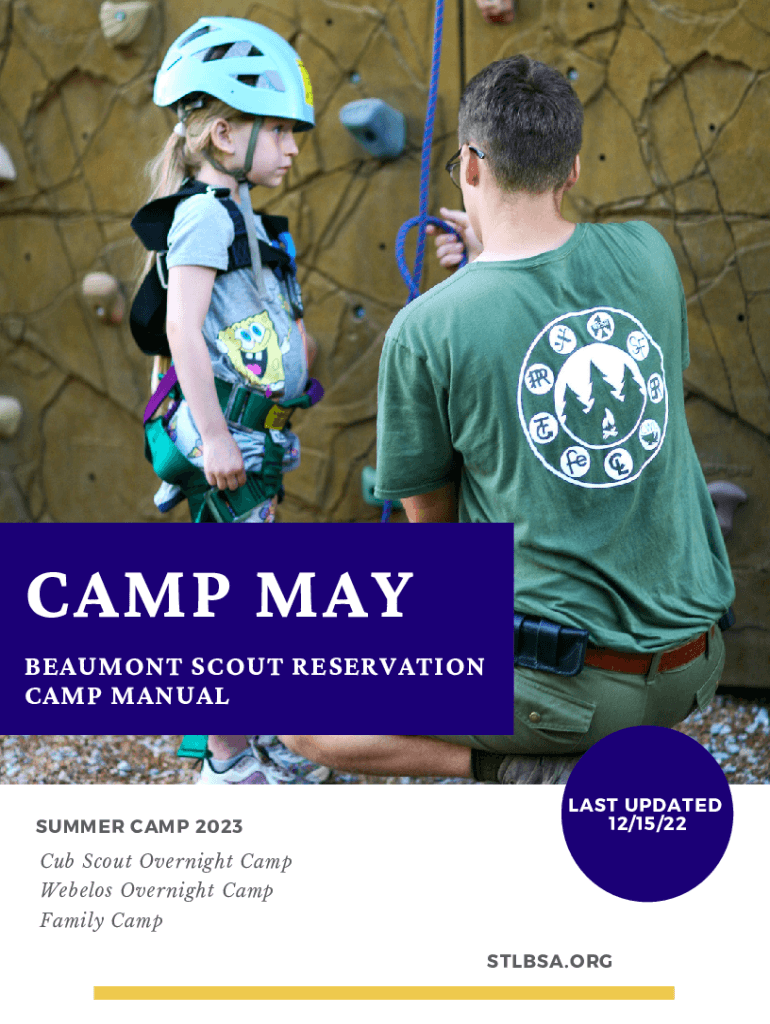 Fillable Online BEAUMONT SCOUT RESERVATION Fax Email Print - pdfFiller