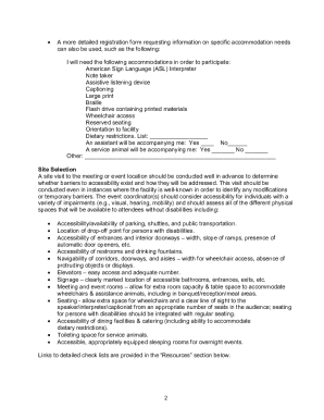 Fillable Online eoo uga Carson ADA Policies, Process, and Forms Fax ...