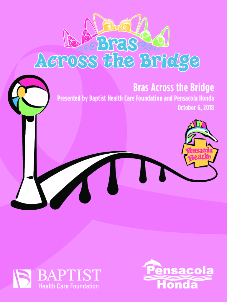 Fillable Online Bras Across the Bridge welcomes breast cancer survivors ...