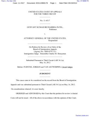 Fillable Online Case: 11-4317 Fax Email Print - pdfFiller