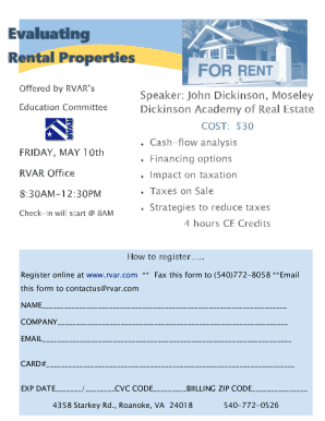 Fillable Online MLS (Residential) Input Sheet - Roanoke Valley ... Fax ...