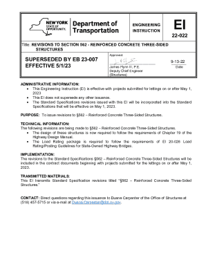 Fillable Online reinforced concrete three-sided structures - NYSDOT Fax ...