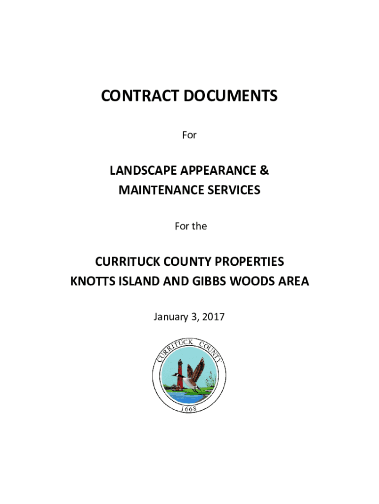 Fillable Online Landscaping Contract Template Free Sample Fax Email ...