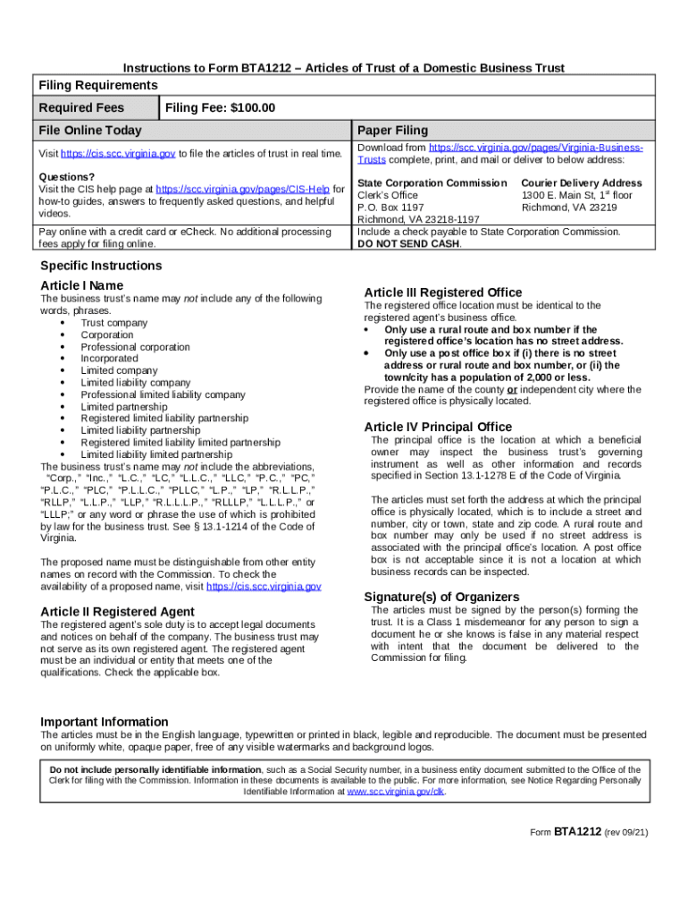 s and Fees - State Corporation Commission - Virginia.gov - scc virginia ...