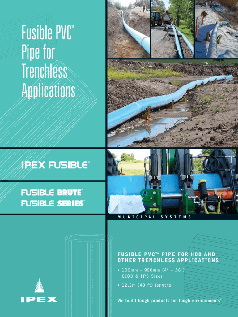 Fillable Online What is Fusible PVC and How Is it Used in HDD Projects ...