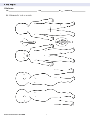 Fillable Online Sudden Unexpected Infant Death Investigation Additional ...