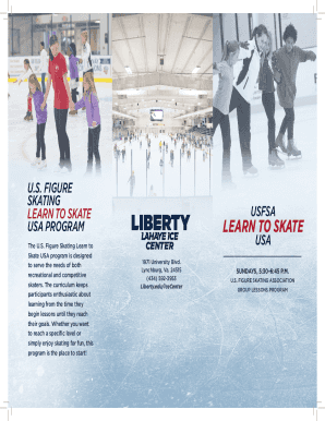 Fillable Online Learn to Skate Program - North Atlantic Figure Skating ...