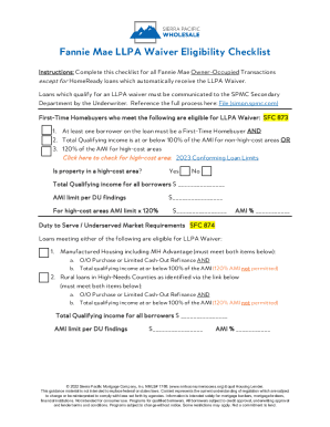 Fillable Online Loan-Level Price Adjustment Matrix Fax Email Print ...