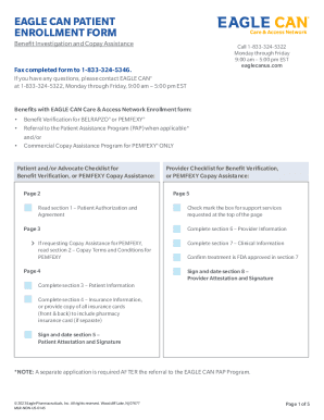 Fillable Online Eagle Pharmaceuticals, Inc. Fax Email Print - pdfFiller