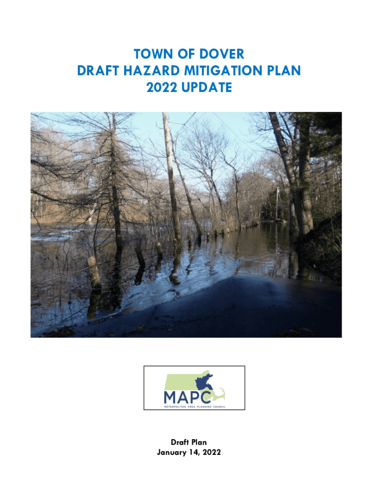 Fillable Online TOWN OF DOVER DRAFT HAZARD MITIGATION PLAN ... Fax Email Print - pdfFiller