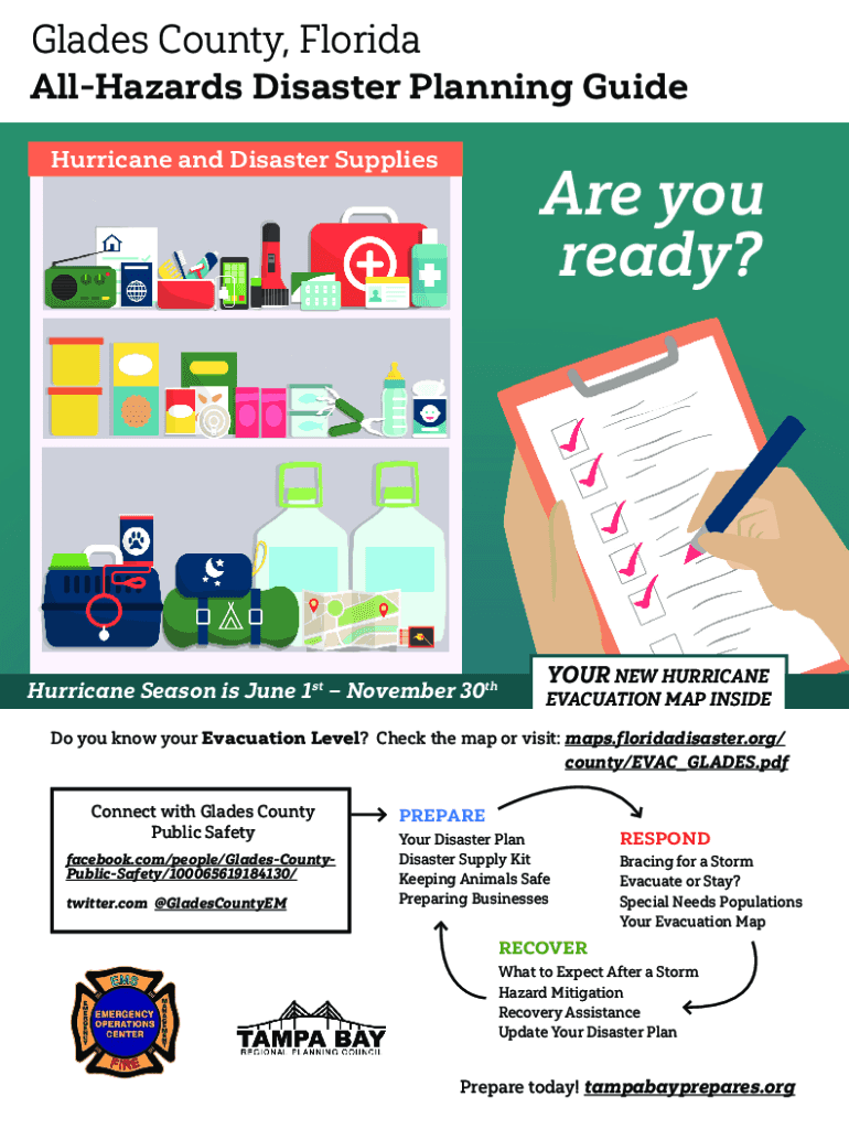 Fillable Online Know your zone: Florida evacuation map shows who will ...