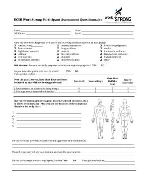 Fillable Online Client Assessment Questionnaire.docx Fax Email Print - pdfFiller