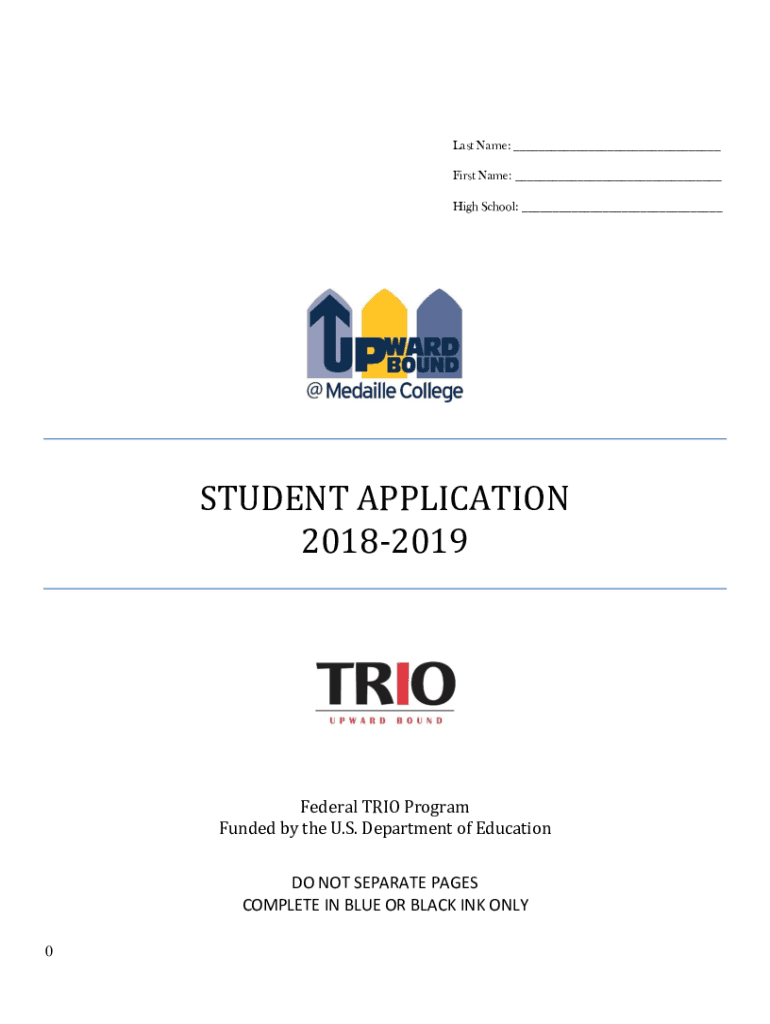 Fillable Online Higher Education Act - Federal TRIO Programs Fax Email ...