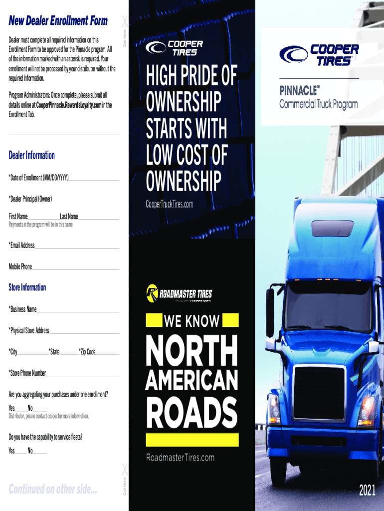 Fillable Online New Dealer Enrollment Form Fax Email Print - pdfFiller