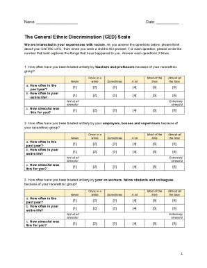 Fillable Online Racial discrimination, race and racism (fact sheet) Fax ...