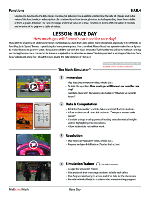 Fillable Online Construct a function to model a linear relationship between ... Fax Email Print ...