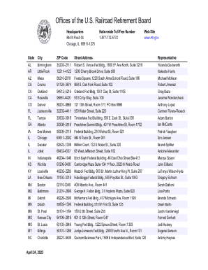 Fillable Online Administration of the Railroad Retirement SystemRRB.Gov ...