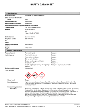 Fillable Online SDS Canada Fax Email Print - pdfFiller