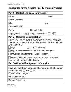 Fillable Online BUSINESS ENTERPRISE PROGRAM APPLICATION Fax Email Print ...