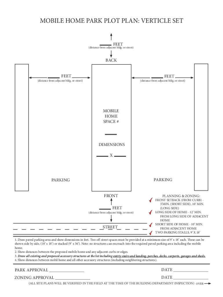 Fillable Online Sec. 100-84. Required separation between mobile homes ...