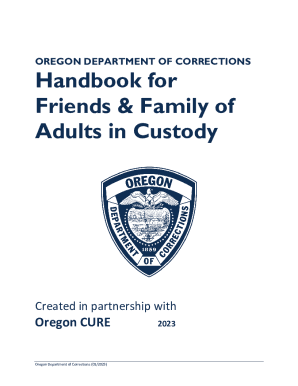 Fillable Online Corrections Correspondence Service Insider Request Form ...