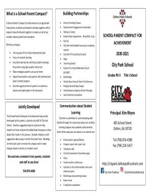 Fillable Online Activities to Build Partnerships What is a School ...