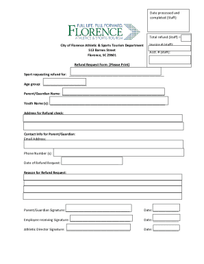 Fillable Online Date processed and Fax Email Print - pdfFiller