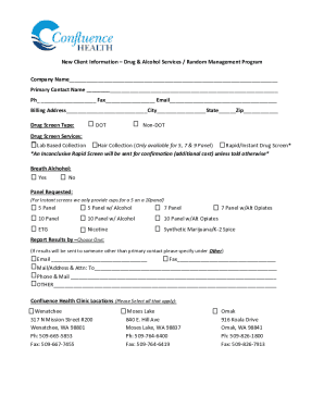 Fillable Online New-client information form Fax Email Print - pdfFiller