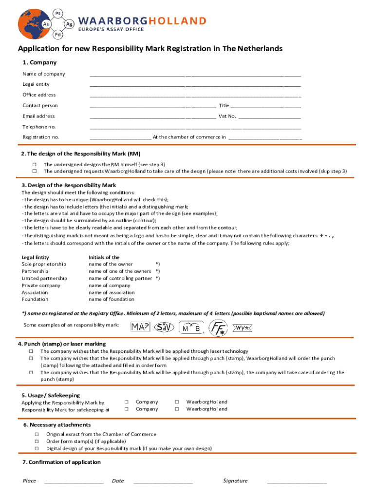 Fillable Online APPLICATION FOR REGISTRATION OF TRADEMARK OR ... Fax ...