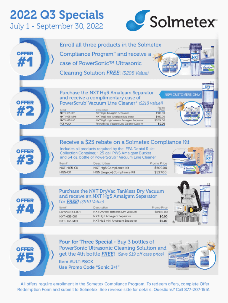 Fillable Online SolmeteX Hg5 Collection Container Recycling Kit (Legacy ...