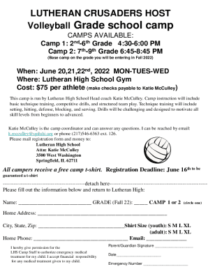 Fillable Online Grade School - Summer activities Fax Email Print - pdfFiller