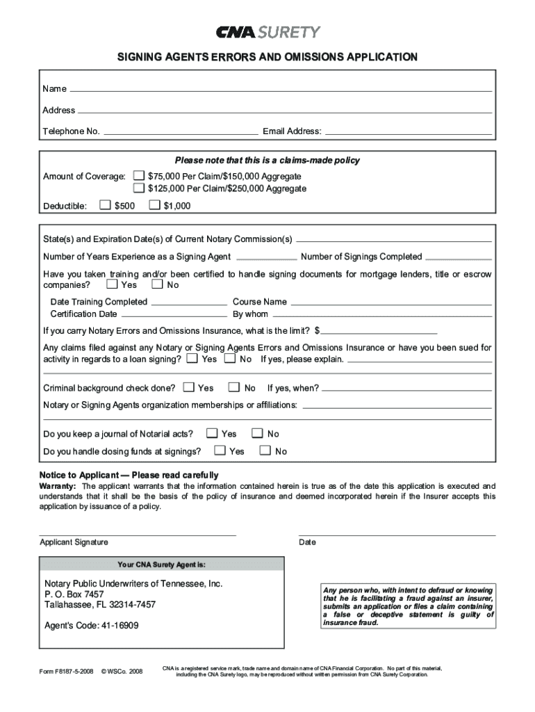Fillable Online Tennessee Notary Forms Fax Email Print - pdfFiller