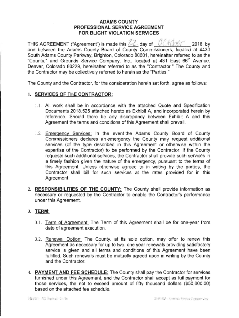 Fillable Online ADAMS COUNTY Fax Email Print - pdfFiller