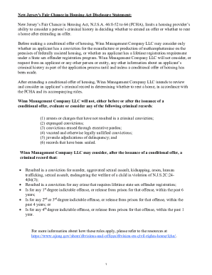 Fillable Online New Jersey's Fair Chance in Housing Act Disclosure ...