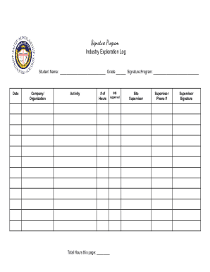 Fillable Online Signatures - Log Fax Email Print - pdfFiller