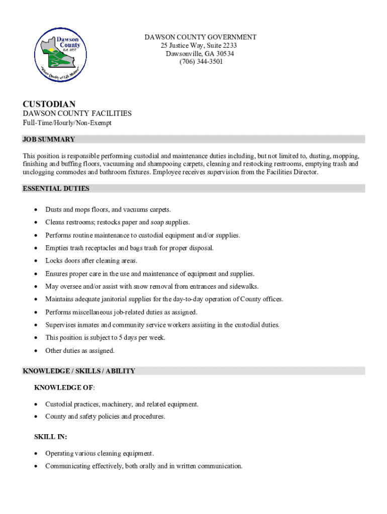 Fillable Online Dawson County Sheriff's Office - Dawsonville, GA - We are ... Fax Email Print ...