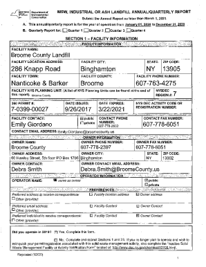 Fillable Online MW Report Forms - PA DEP Fax Email Print - pdfFiller