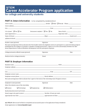 Fillable Online pre-internship form Fax Email Print - pdfFiller