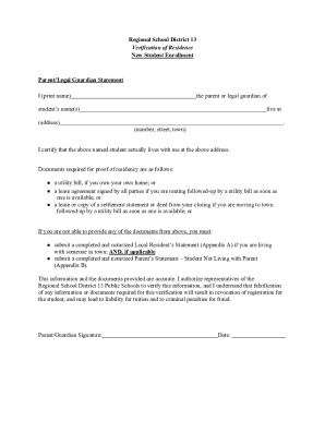 Fillable Online Verification-of-Residence-Form.pdf Fax Email Print ...