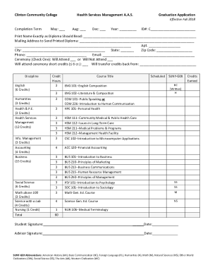 Fillable Online Degree Requirements Worksheet - AAS - HEALTH ... Fax ...